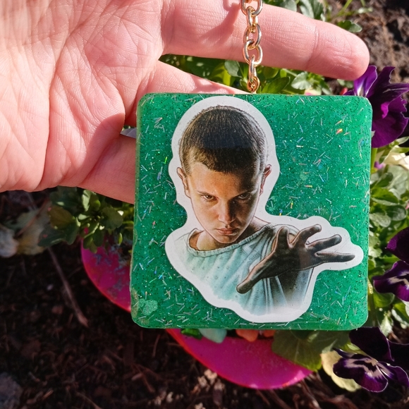 Handmade | Office | Stranger Things Keychain | Poshmark